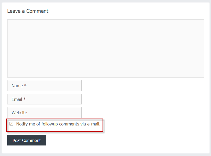 Comment Approved Notifier Extended và Subscribe to Comments Reloaded – BIBICA.NET
