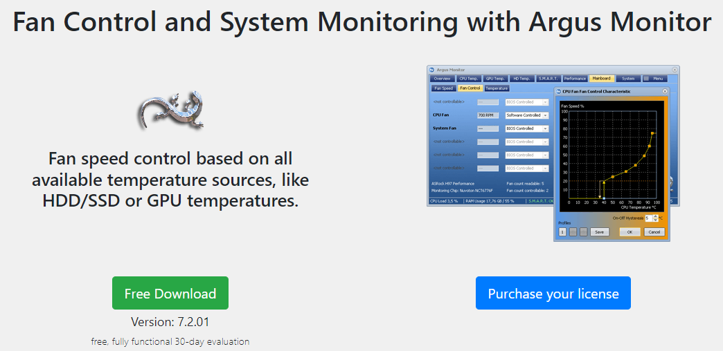 Argus Monitor – Fan Control tốt nhất tôi từng biết – BIBICA.NET