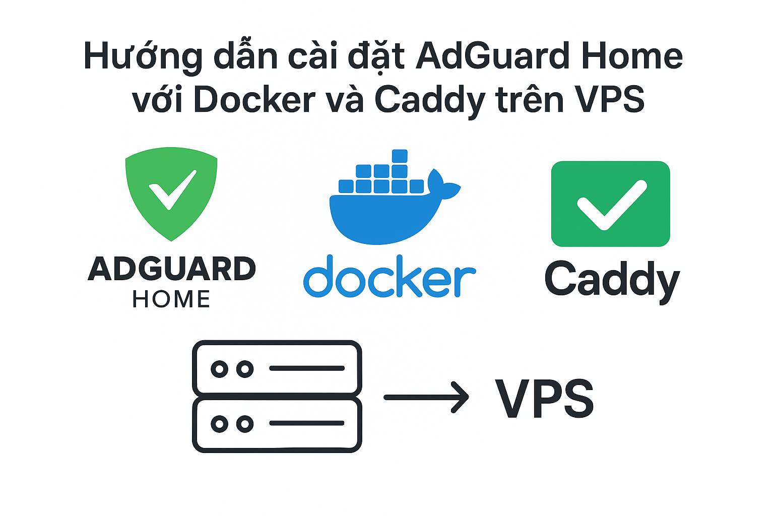 Hướng dẫn cài đặt AdGuard Home DoH với Docker và Caddy trên VPS Oracle – BIBICA.NET
