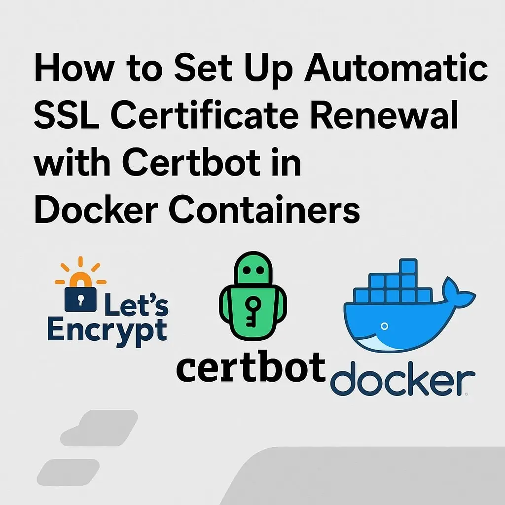 Certbot Cron Docker – BIBICA.NET